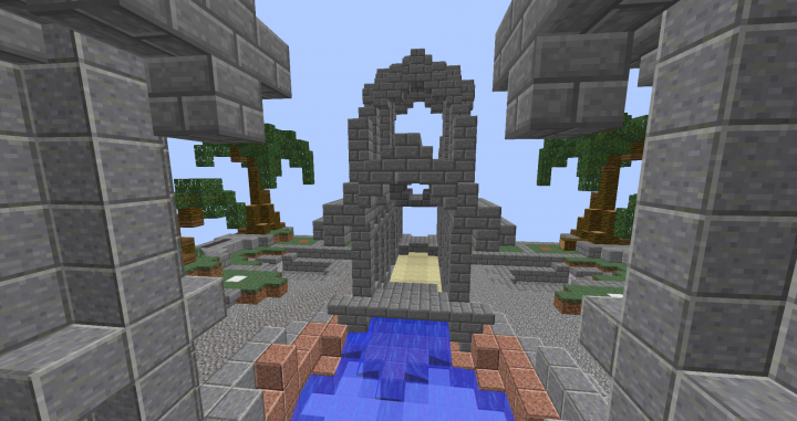 BedWars island schematic Minecraft Map