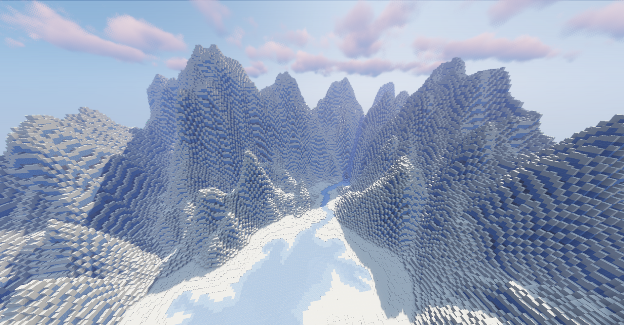 Frozen Lake Minecraft Map