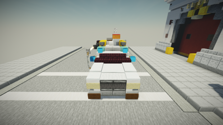 Ecto-1 - Ghostbusters (1984) Minecraft Map