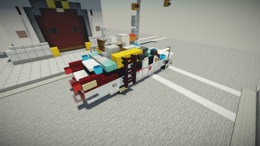 Ecto-1 - Ghostbusters (1984) Minecraft Map