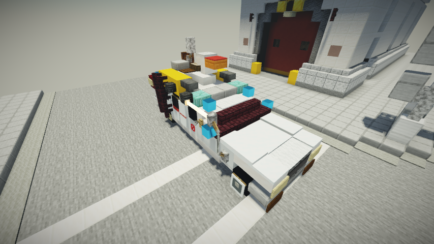 Ecto-1 - Ghostbusters (1984) Minecraft Map