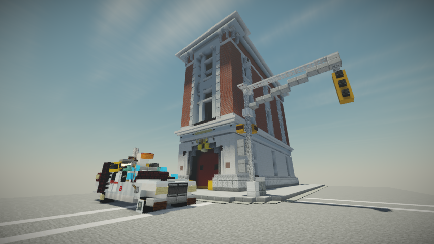 Ecto-1 - Ghostbusters (1984) Minecraft Map