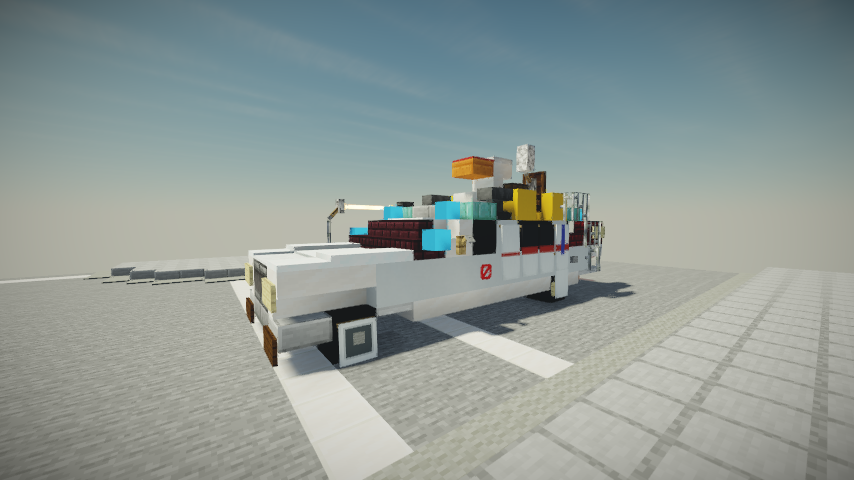Ecto-1 - Ghostbusters (1984) Minecraft Map