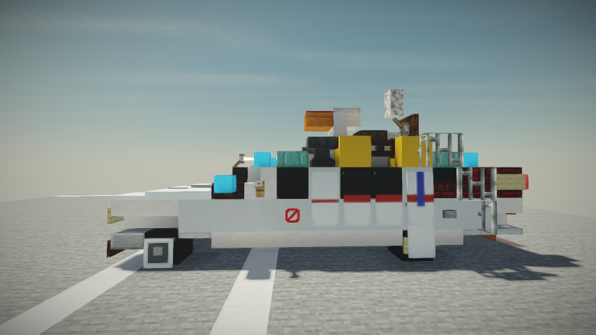 Ecto-1 - Ghostbusters (1984) Minecraft Map