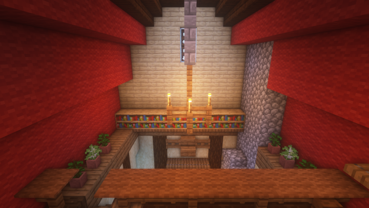 A peaceful farmhouse Minecraft Map