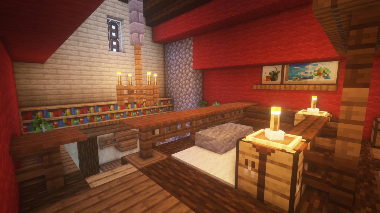 A peaceful farmhouse Minecraft Map