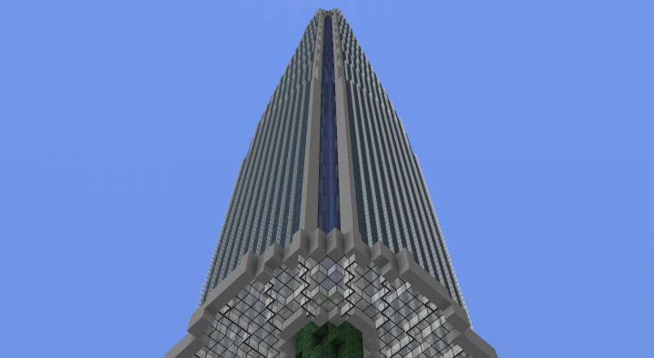Lotte World Tower, Seoul S. Korea Minecraft Map