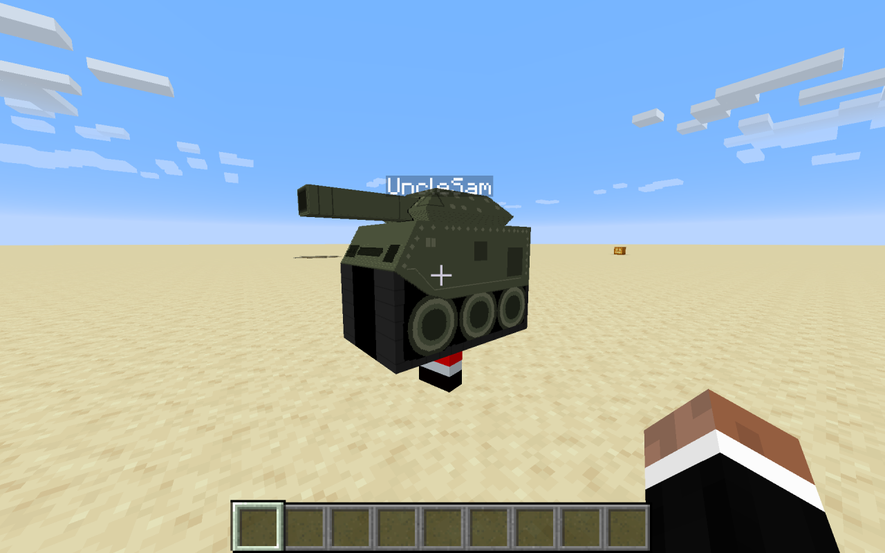 Cardboard Tank [MGSPW] Minecraft Texture Pack
