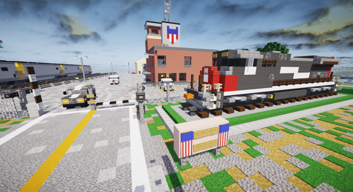 Union Pacific Railyard 2020 -New and Improved- Minecraft Map