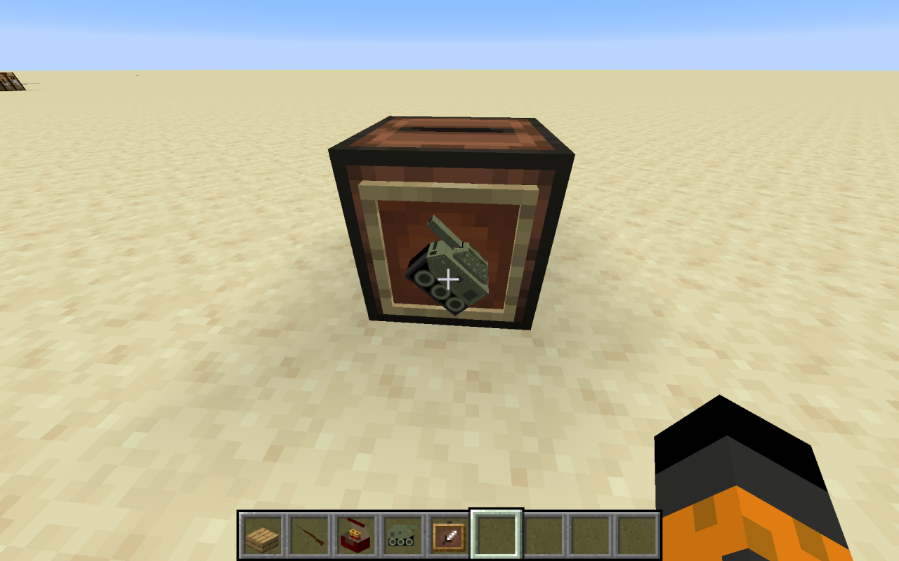 Cardboard Tank [MGSPW] Minecraft Texture Pack