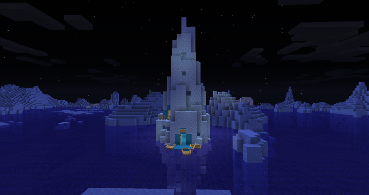 Iceberg House Minecraft Map