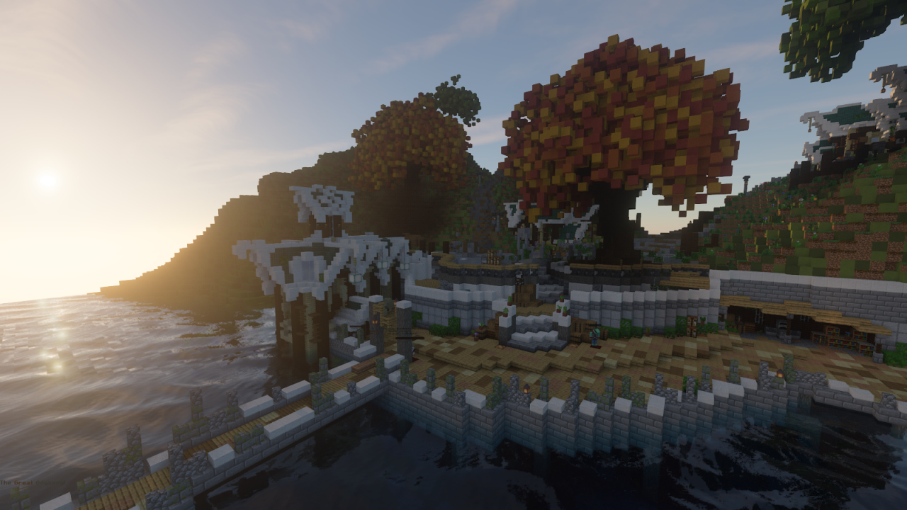 The Great Odyssey Spawn Minecraft Map