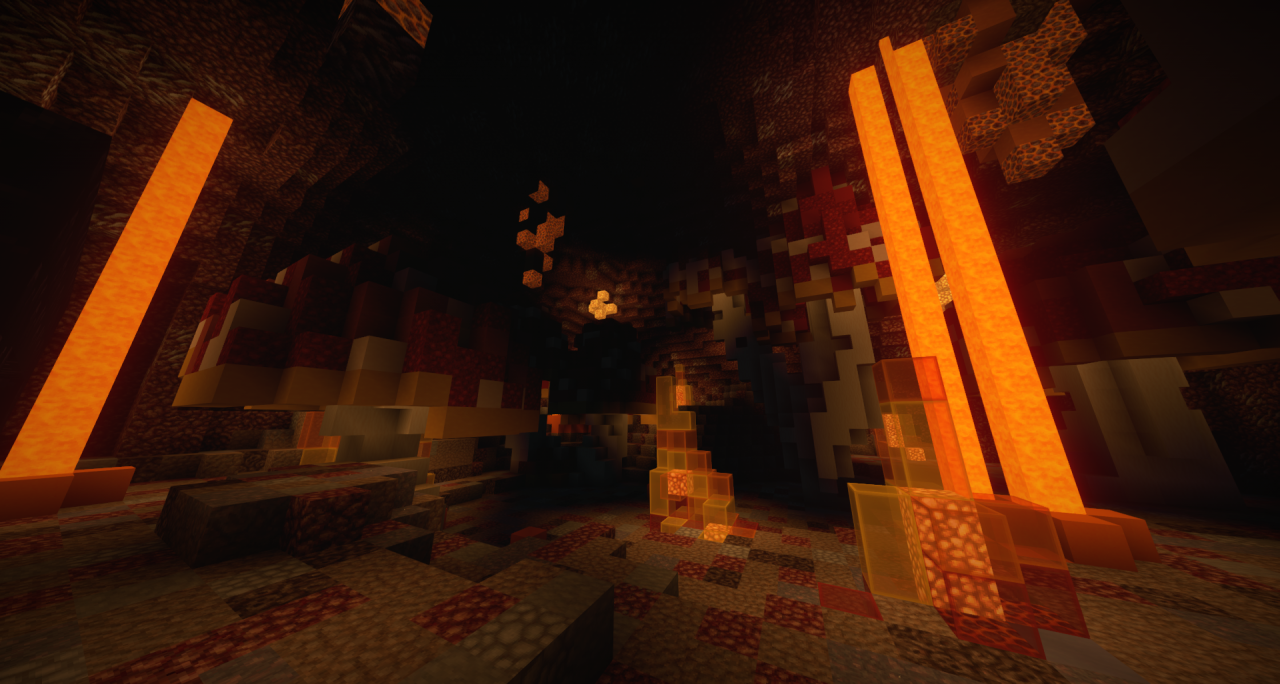 Mushroom Nether Hub Minecraft Map