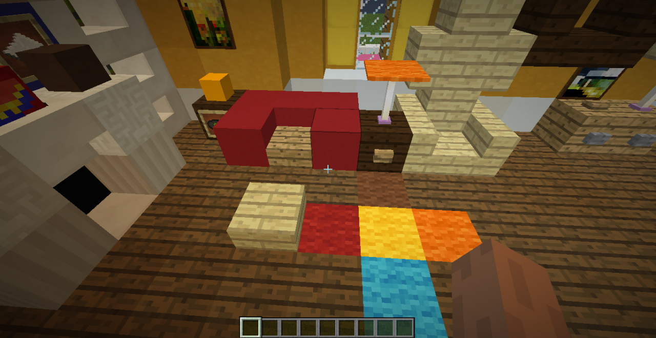 House from UP Minecraft Map