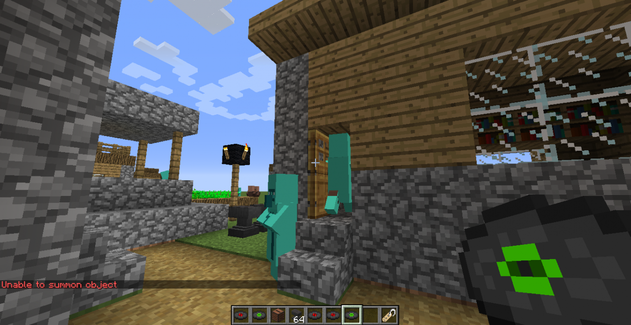 Element Animation Villager Christmas Theme Minecraft Texture Pack