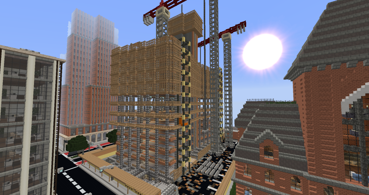 Under Construction Skyscraper | Mineopolis and the Countryside ...