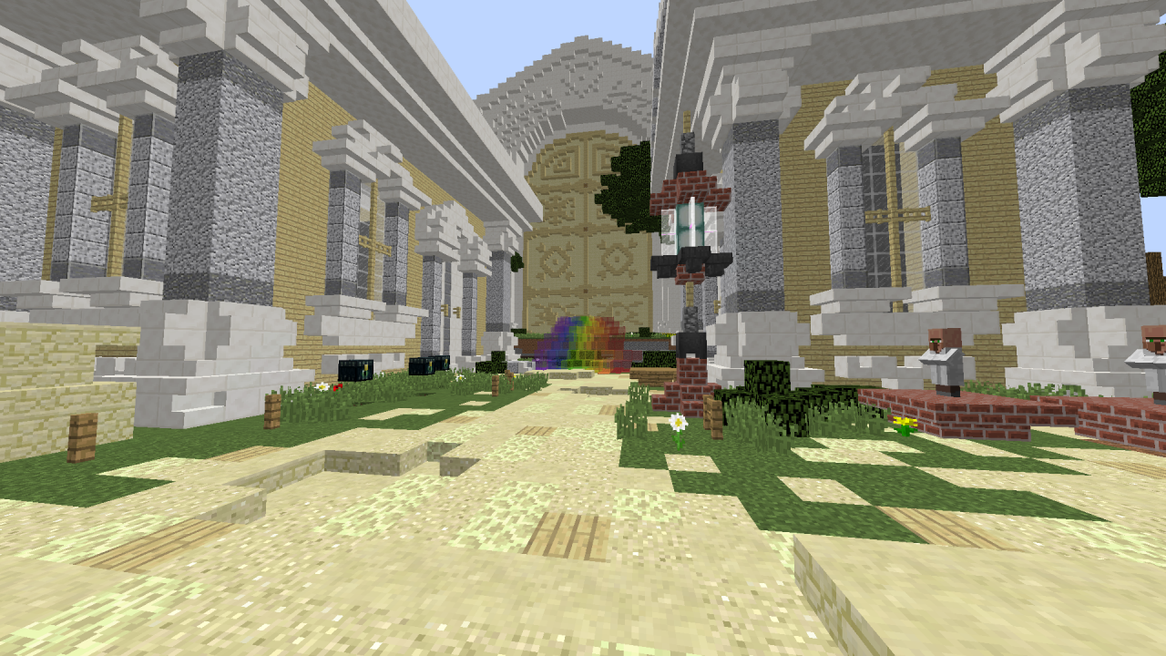 Heaven Gate Spawn Minecraft Map