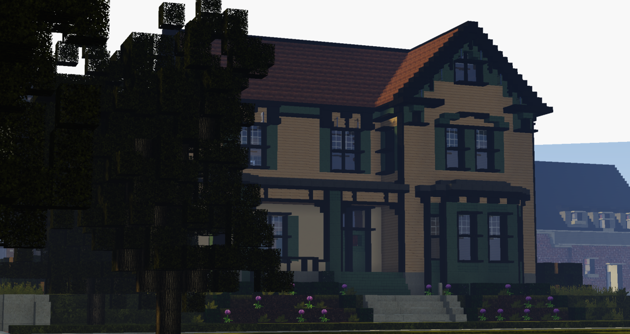 Queen Anne Victorian - CCS Creative Minecraft Map
