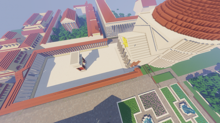The Pantheon of Rome. Minecraft Map