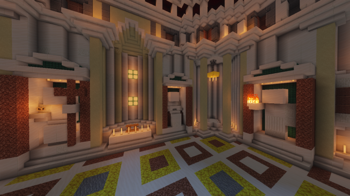 The Pantheon of Rome. Minecraft Map