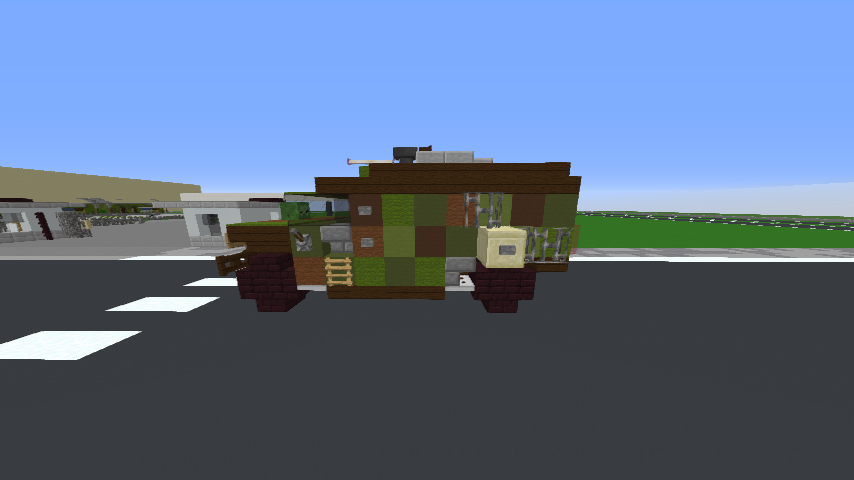 Custom Utility Truck Minecraft Map