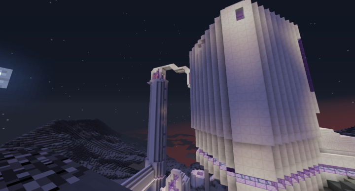 The smal town of tiny lava gremlin men Minecraft Map