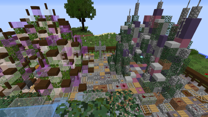 Different types of tables Minecraft Map