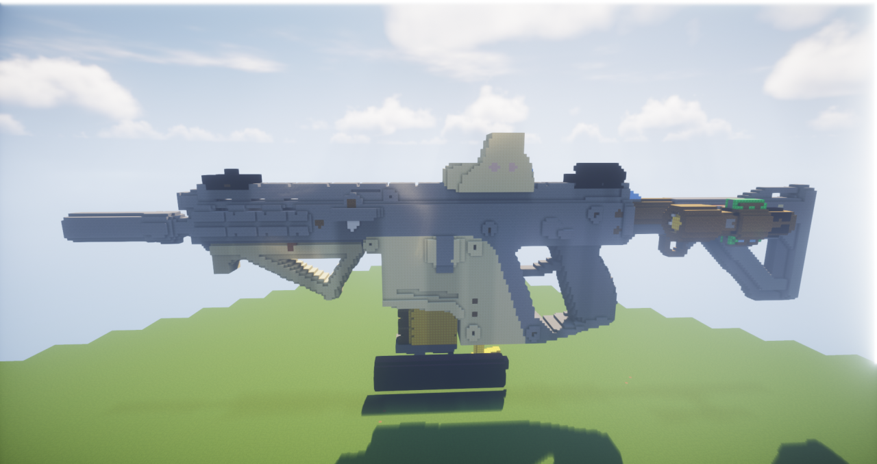 Vector machine gun weapon Minecraft Map