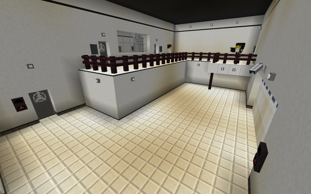 SCP-Secure Contain Protect Map Minecraft Map