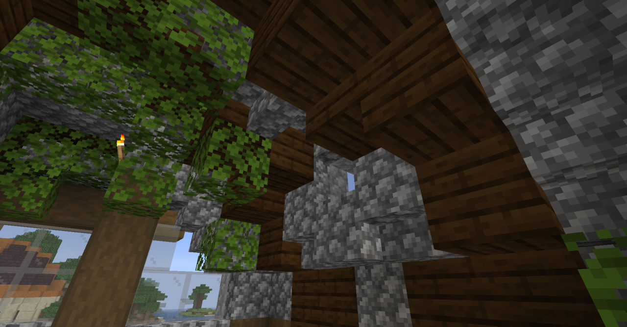 Adaption of Dark-Oak Mansion *DESC.* Minecraft Map