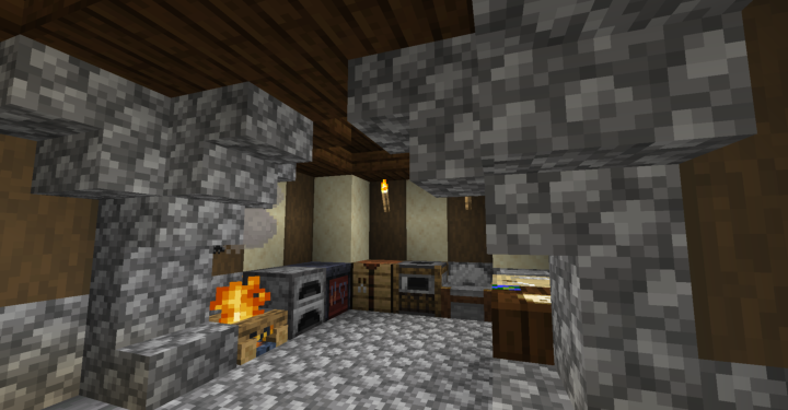 Adaption of Dark-Oak Mansion *DESC.* Minecraft Map