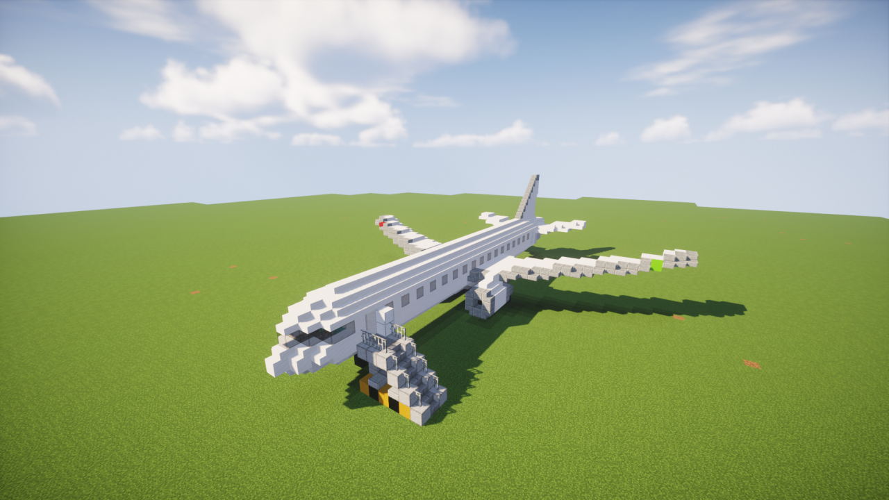 Boeing 757 Minecraft Map