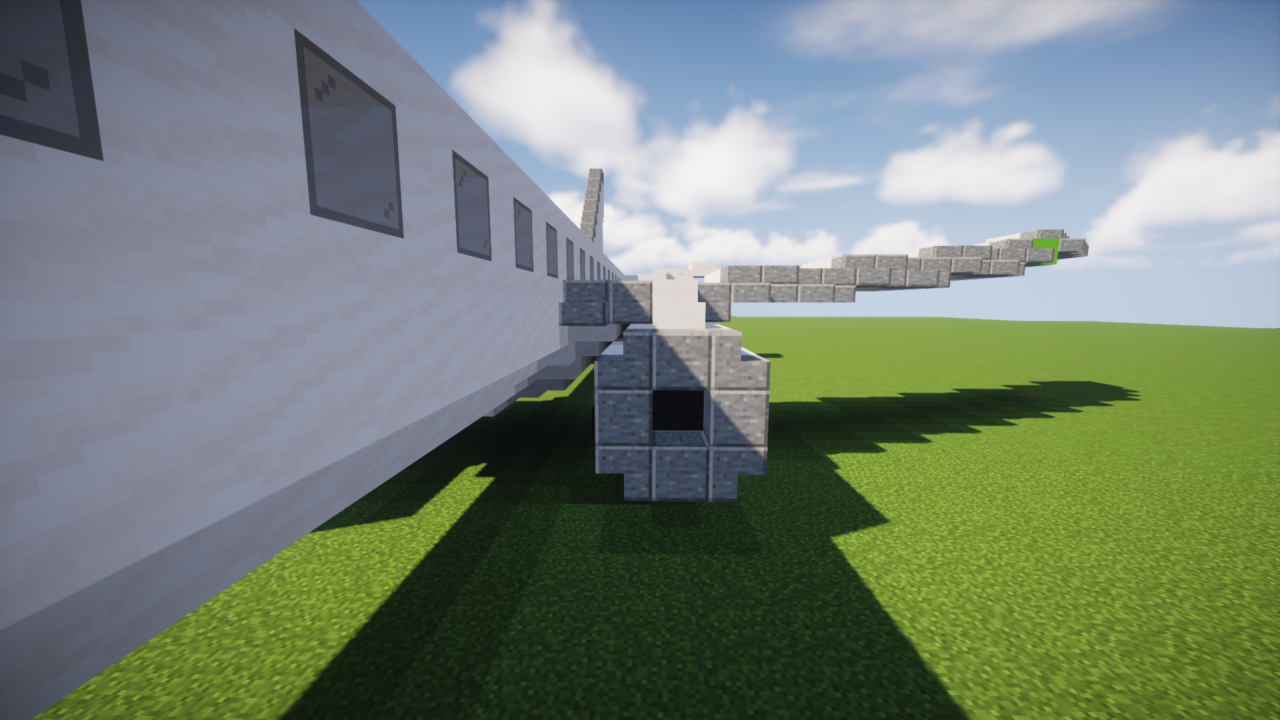 Boeing 757 Minecraft Map