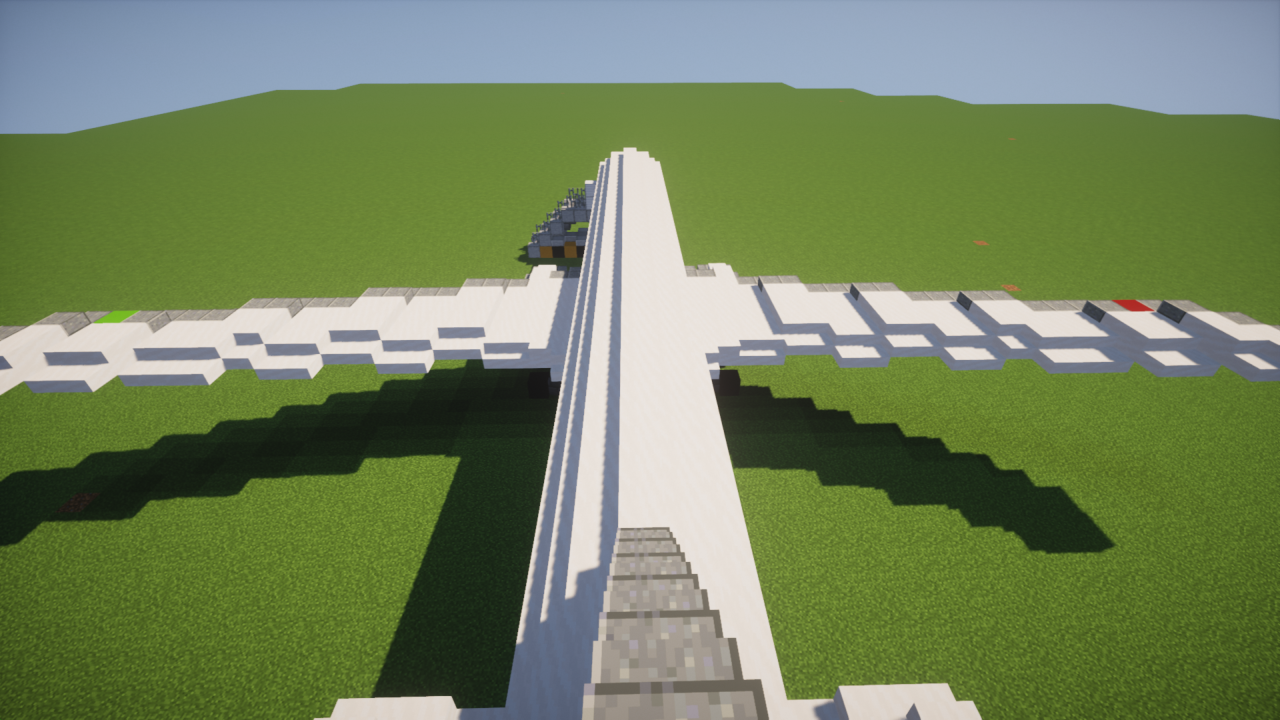 Boeing 757 Minecraft Map