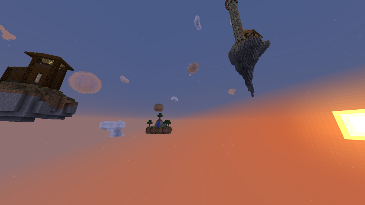 💎 Celestal Sky Adventure⚔ Minecraft Map