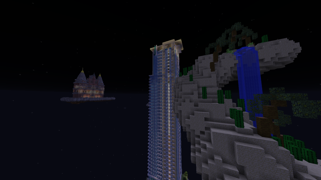 💎 Celestal Sky Adventure⚔ Minecraft Map