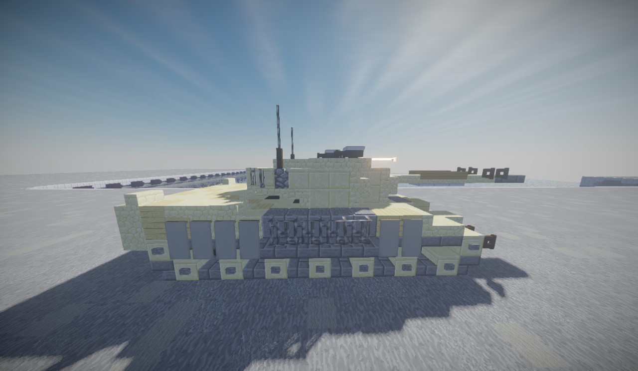 M-1A2C Abrams Tank Minecraft Map