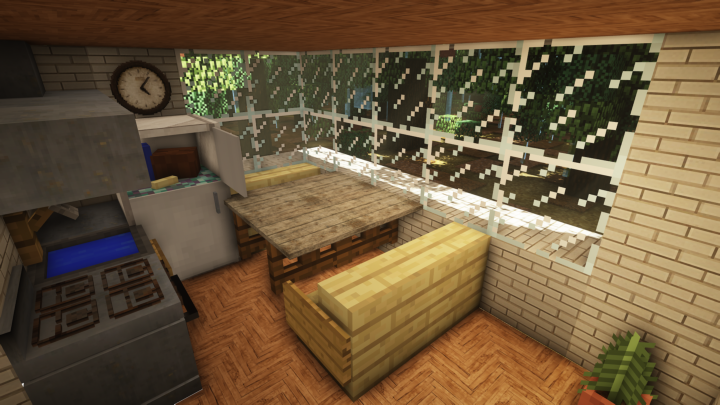 Russian village house Minecraft Map