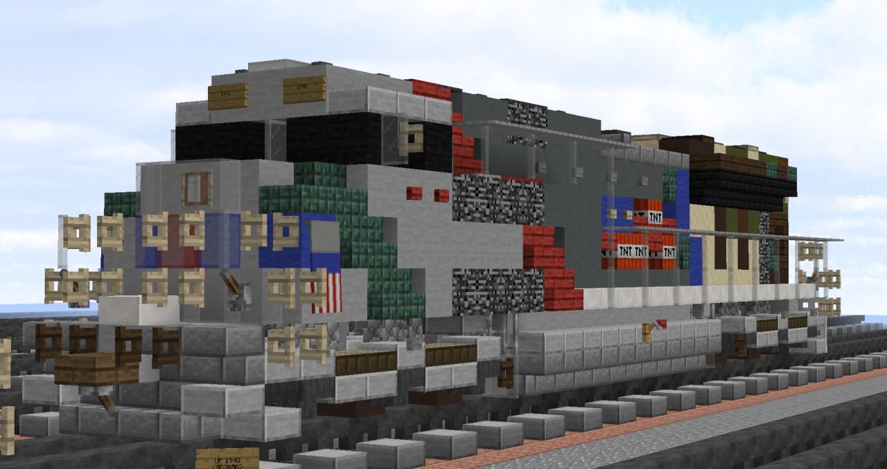 [Happy Veterans Day!] Union Pacific 1943 Minecraft Map