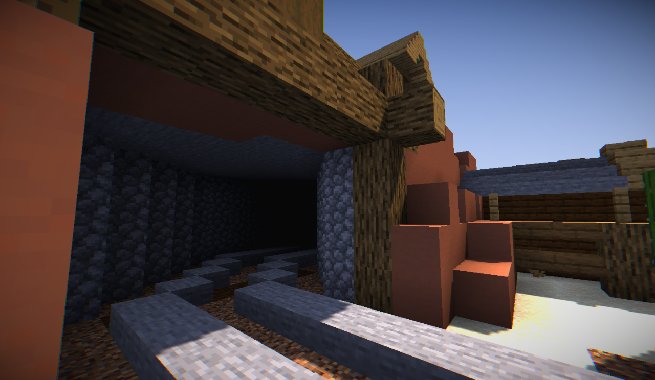 Wild West Railroad Minecraft Map