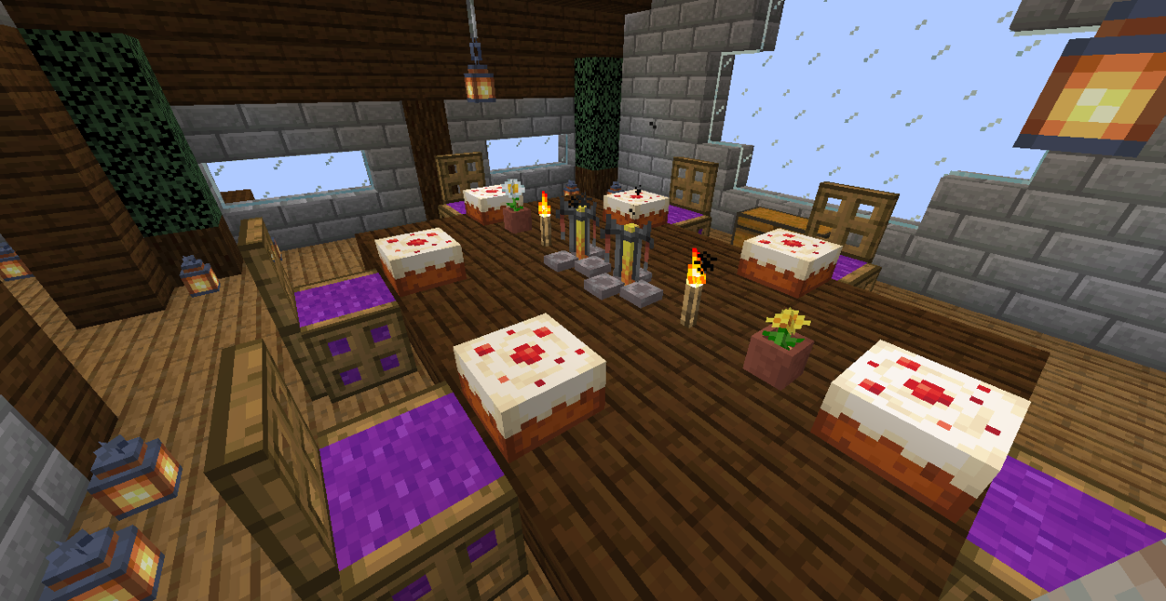 Server Showcase: Winterbrooke Manor Minecraft Map