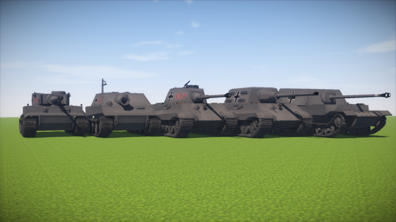 MCHeli German WW2 Content Pack Minecraft Mod