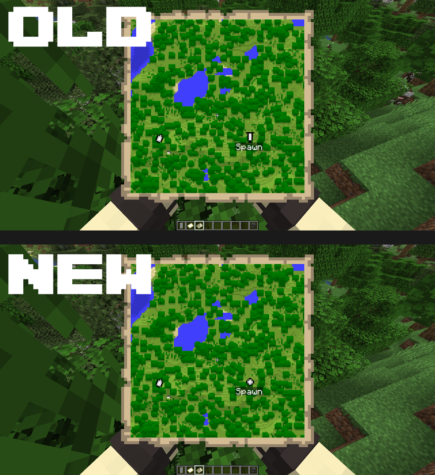 Yomny_pack (Better Map Icons) Minecraft Texture Pack