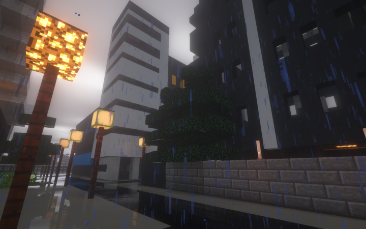 Realistic City Minecraft Map