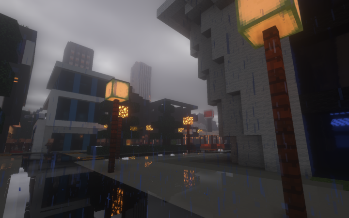 Realistic City Minecraft Map