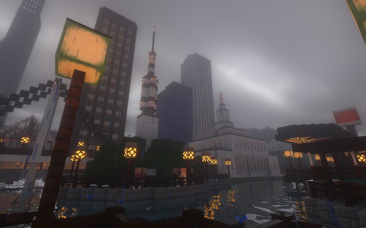 Realistic City Minecraft Map
