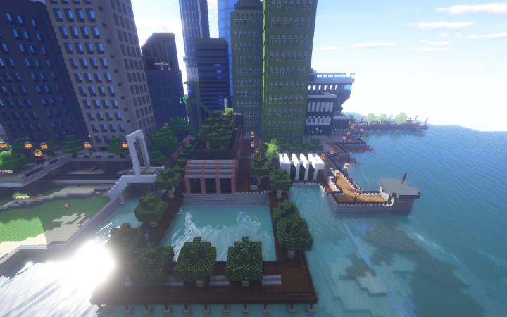 Realistic City Minecraft Map