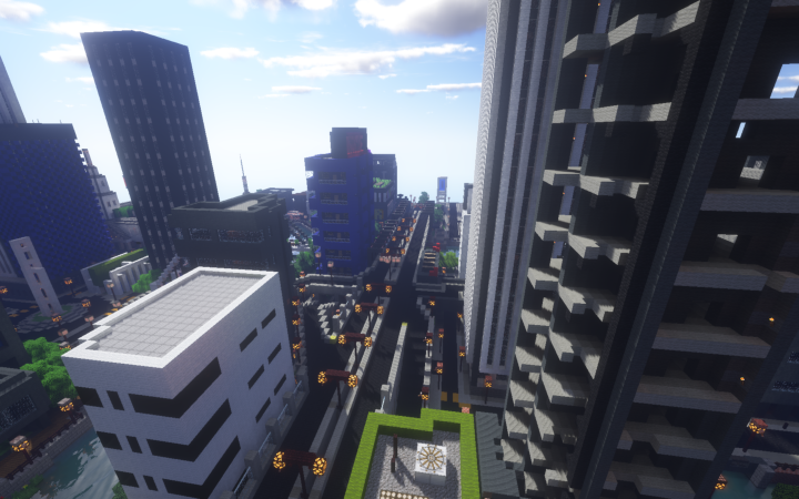 Realistic City Minecraft Map