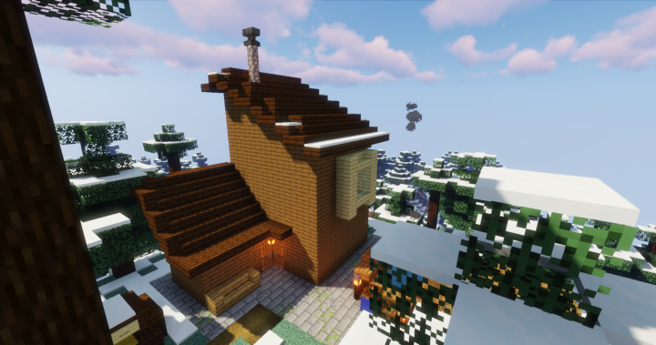 Ski hut Minecraft Map