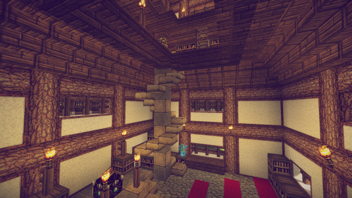 Japanese Tower Minecraft Map